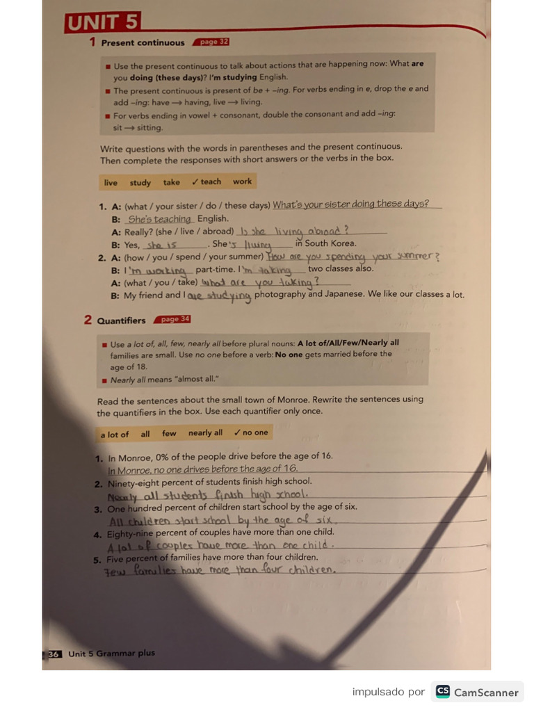 Grammar Plus 5 | PDF