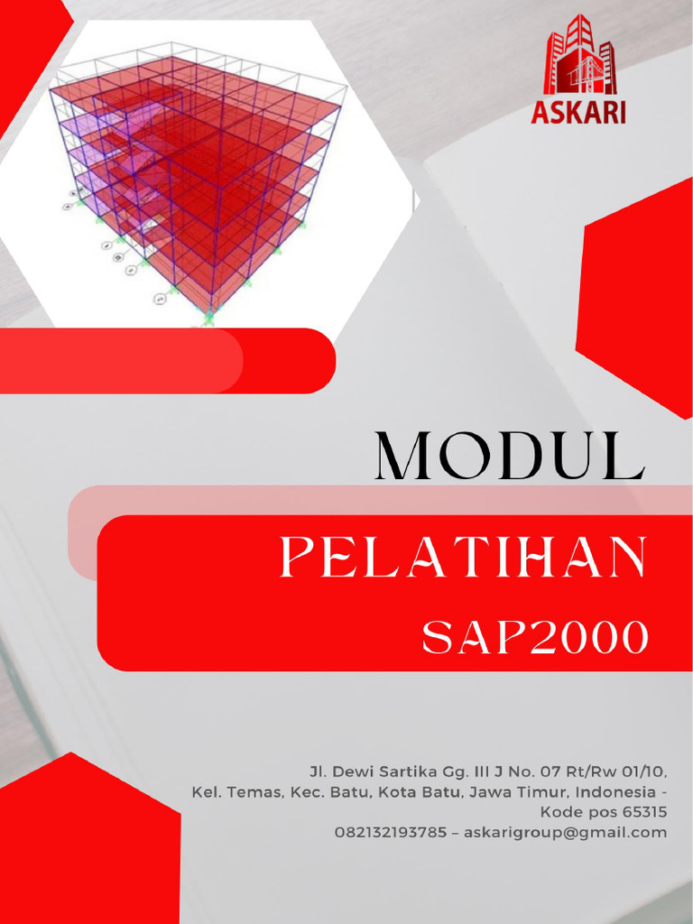 Modul Pelatihan SAP 2000 Askari Nusantara Group. | PDF