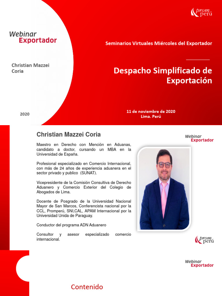 Despacho Simplificado | PDF | aduana | Exportaciones