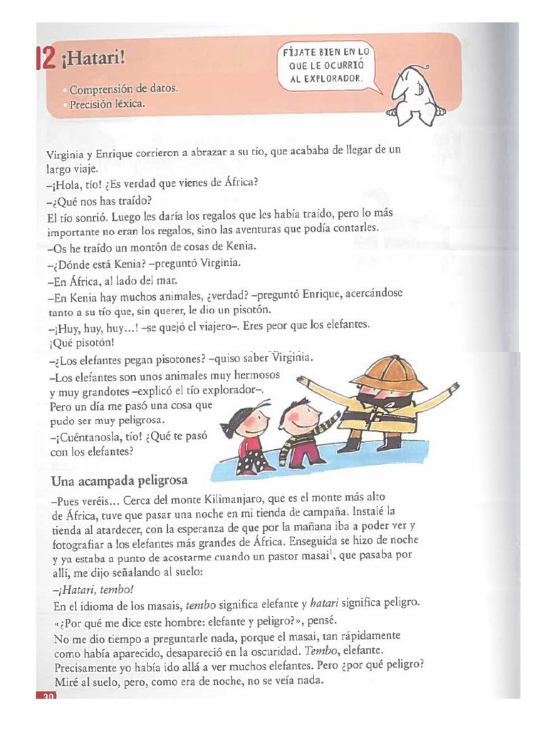 Comprension Lectora 4to Pdf