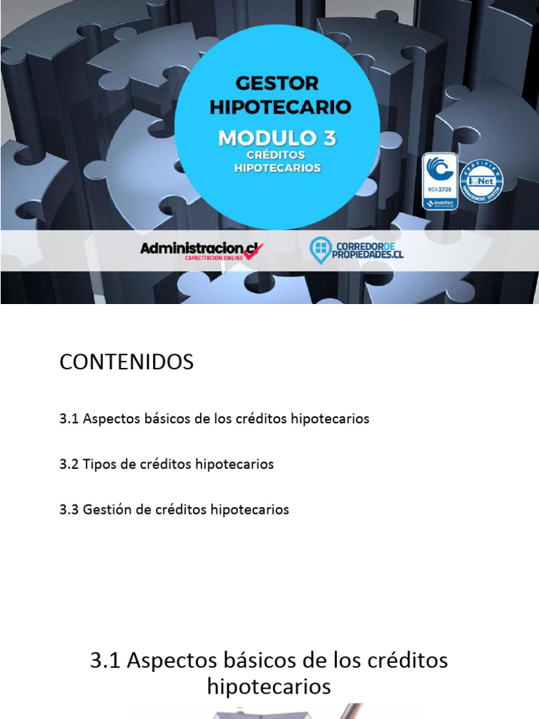 Curso Gestor Hipotecario Modulo 3 Apuntes | PDF | Préstamo hipotecario ... Curso Gestor Hipotecario Modulo 3 Apuntes | PDF | Préstamo hipotecario ...