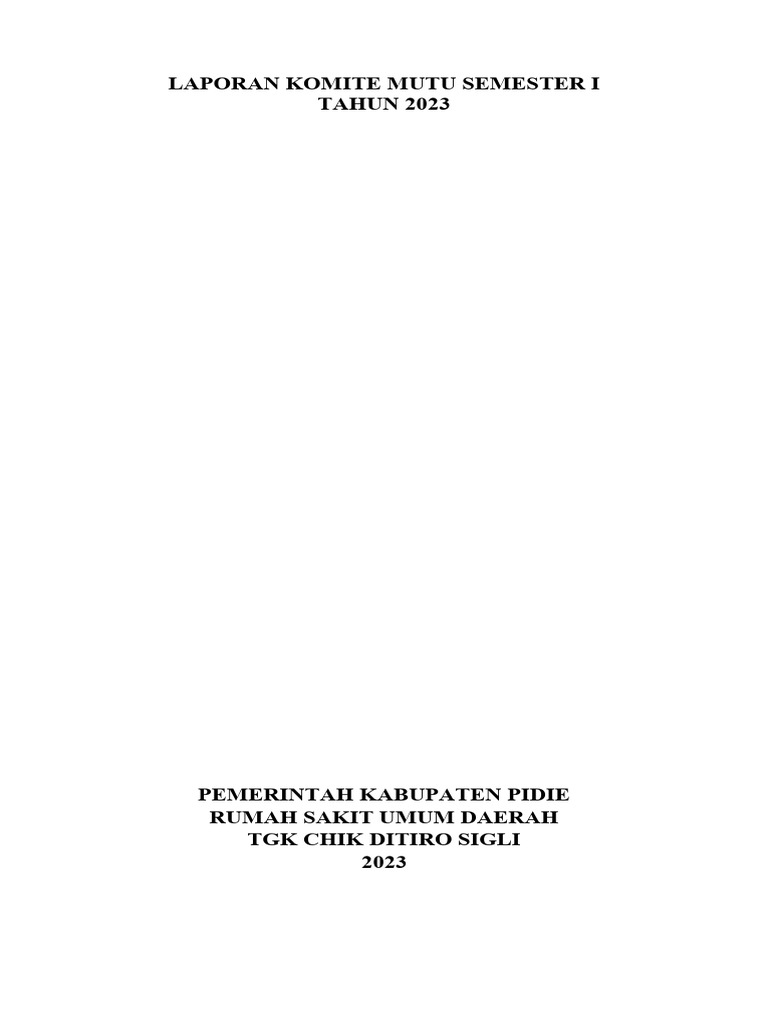 LAP SEMESTER 1 2023 Lengkap | PDF
