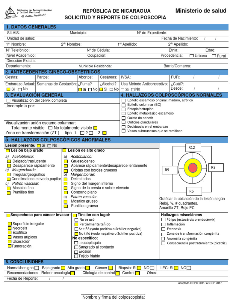 Ficha Colpo | PDF | Medicina CLINICA | Especialidades Medicas