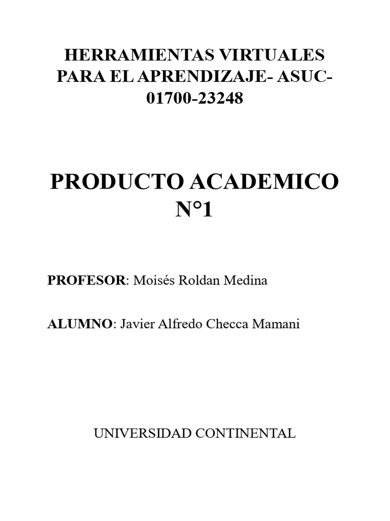 Herramientas Virtuales para El Aprendizaje | PDF Herramientas Virtuales para El Aprendizaje | PDF