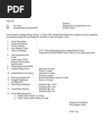 5 Contoh Surat Peringatan Untuk Karyawan (Teguran, SP1, SP2, SP3) | PDF ...