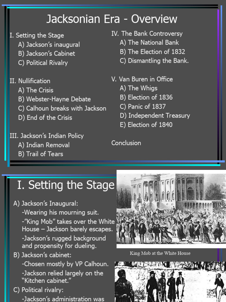 2610 - Jacksonian Era Powerpoint | Download Free PDF | Politics Of The ...