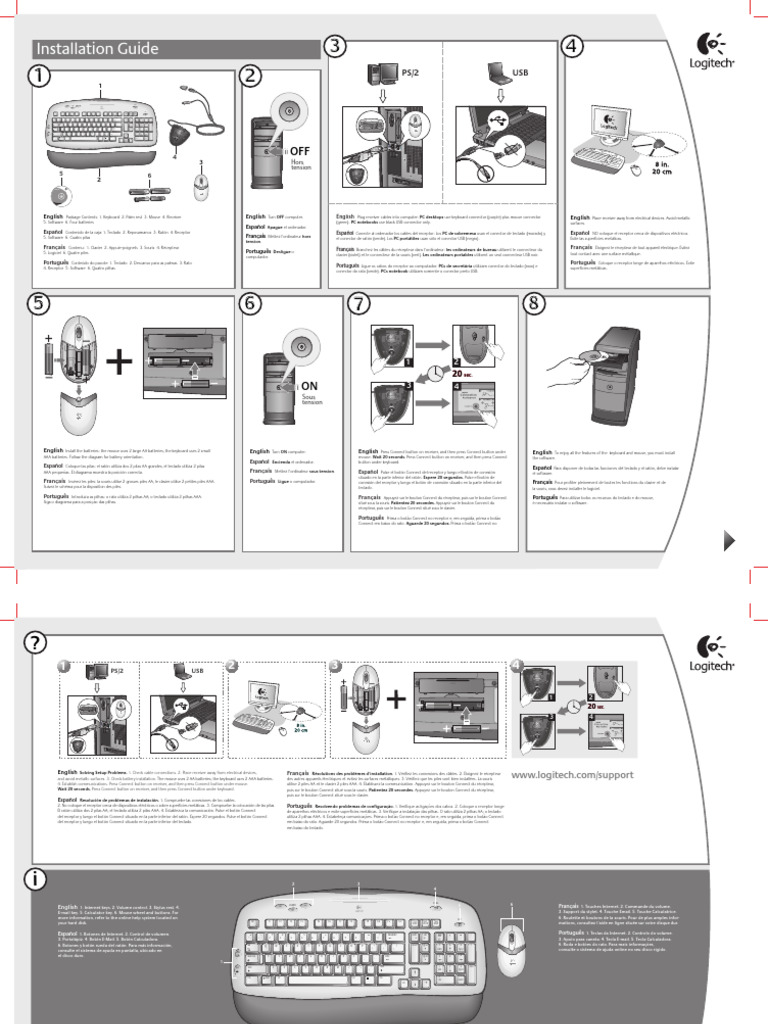 Cordless Desktop EX 100 | PDF | USB | Entrée/Sortie Cordless Desktop EX 100 | PDF | USB | Entrée/Sortie
