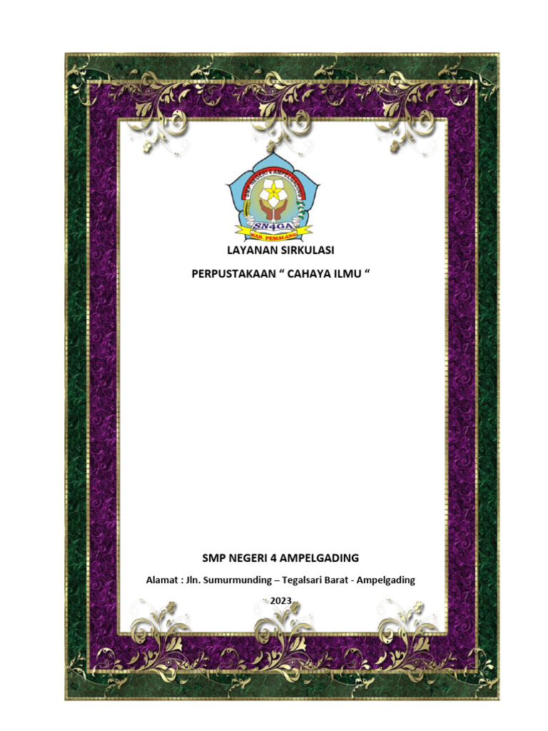 4.layanan Sirkulasi Lengkap | PDF