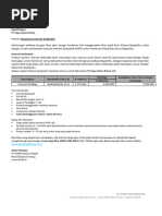 Penawaran Harga Internet Dedicated iForte | PDF