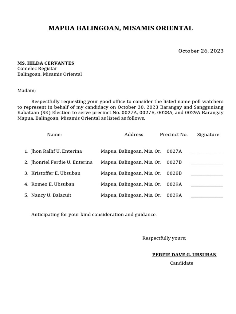 Mapua Balingoan | PDF