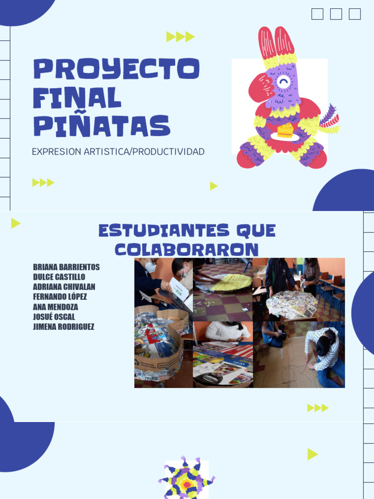 1 Proyecto Piñata | PDF
