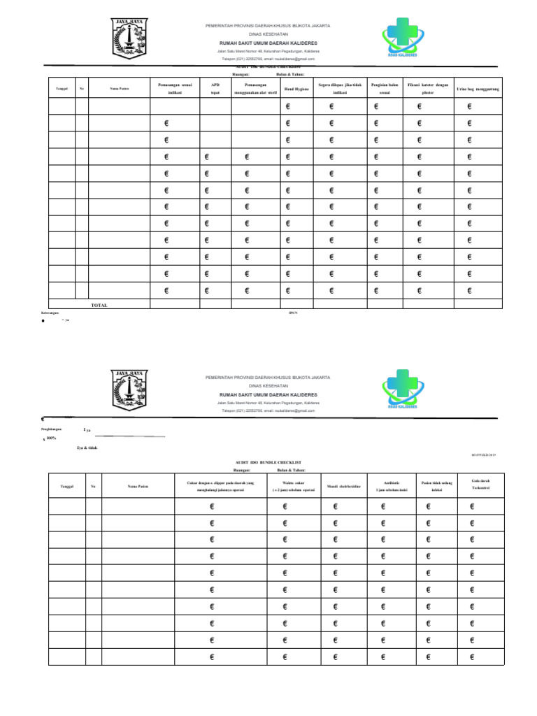 Audit Isk, Ido Bundle Checklist | PDF