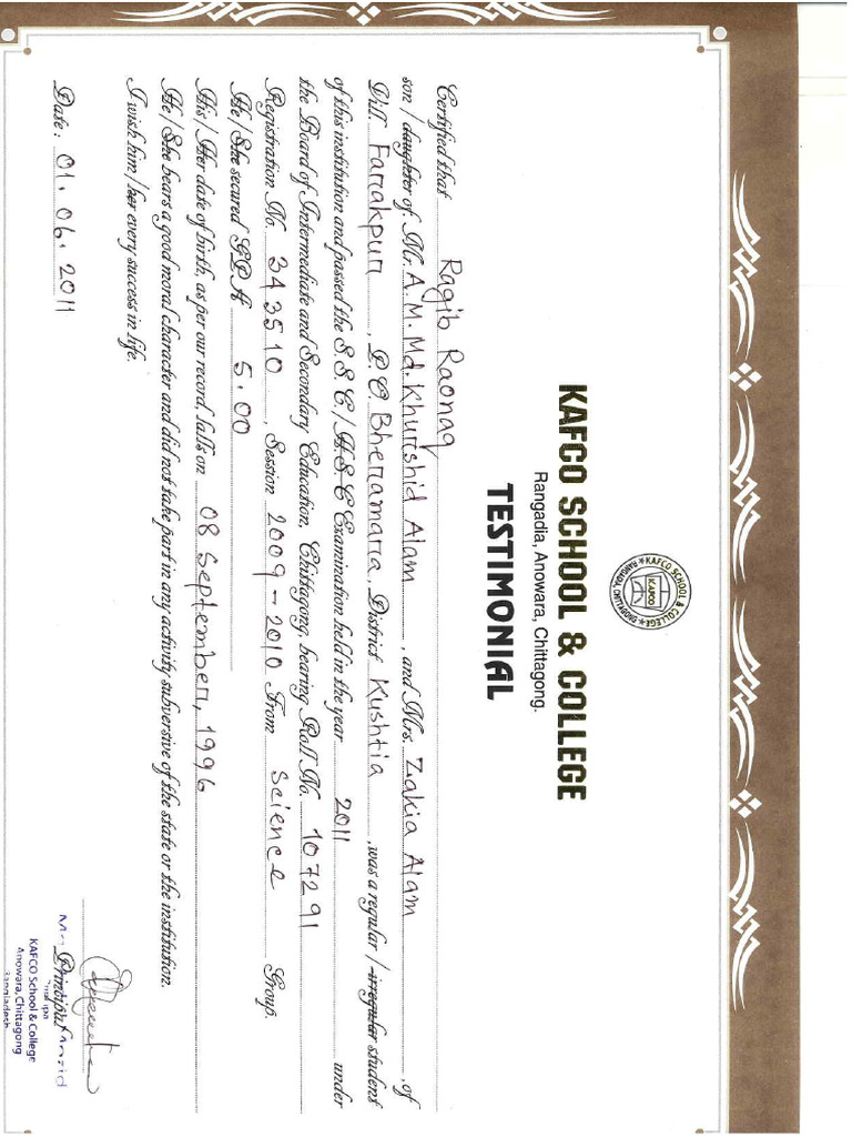 SSC Testimonial | PDF