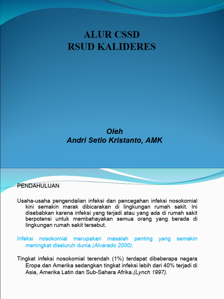 Alur CSSD Ppi 2022 | PDF