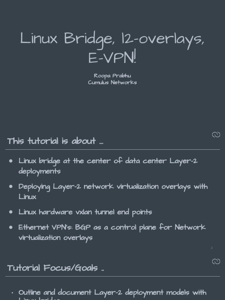 Linux Bridge | Download Free PDF | Computer Network | Virtual Private ...