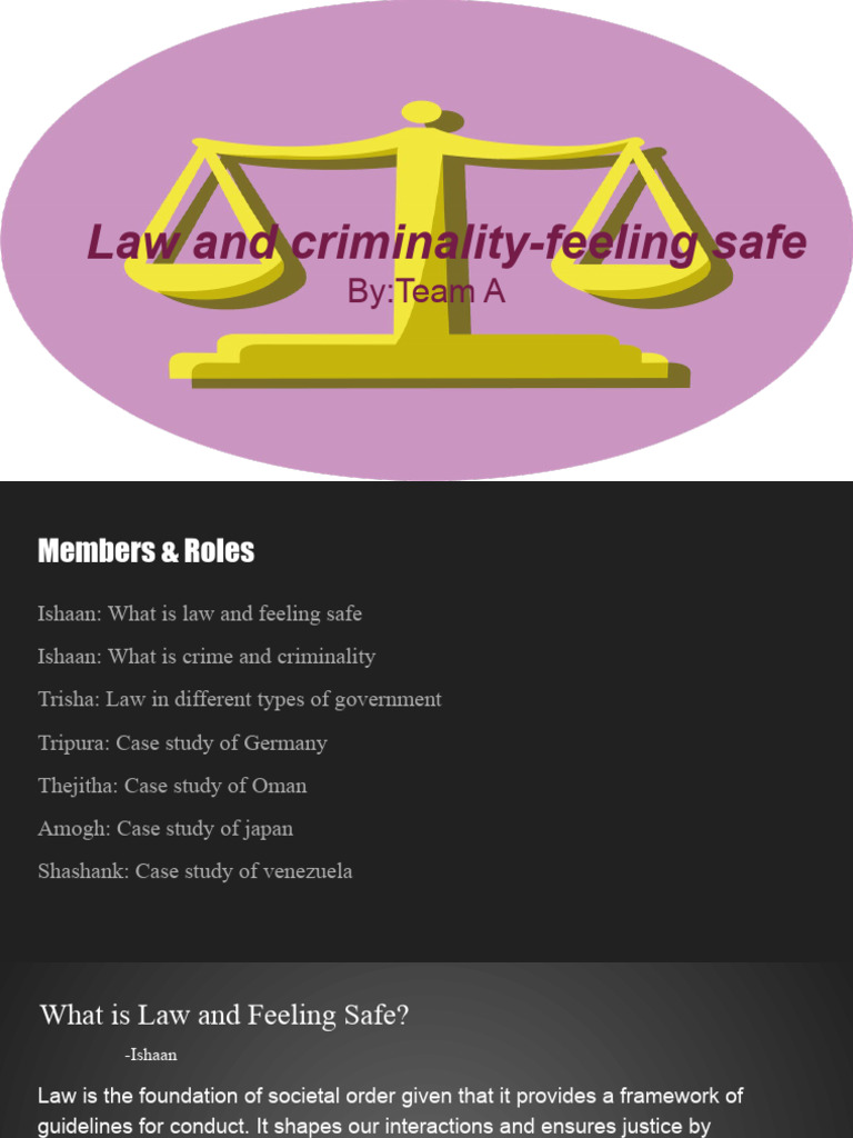 GP Project TR - Law and Criminality | PDF | Crimes | Crime & Violence
