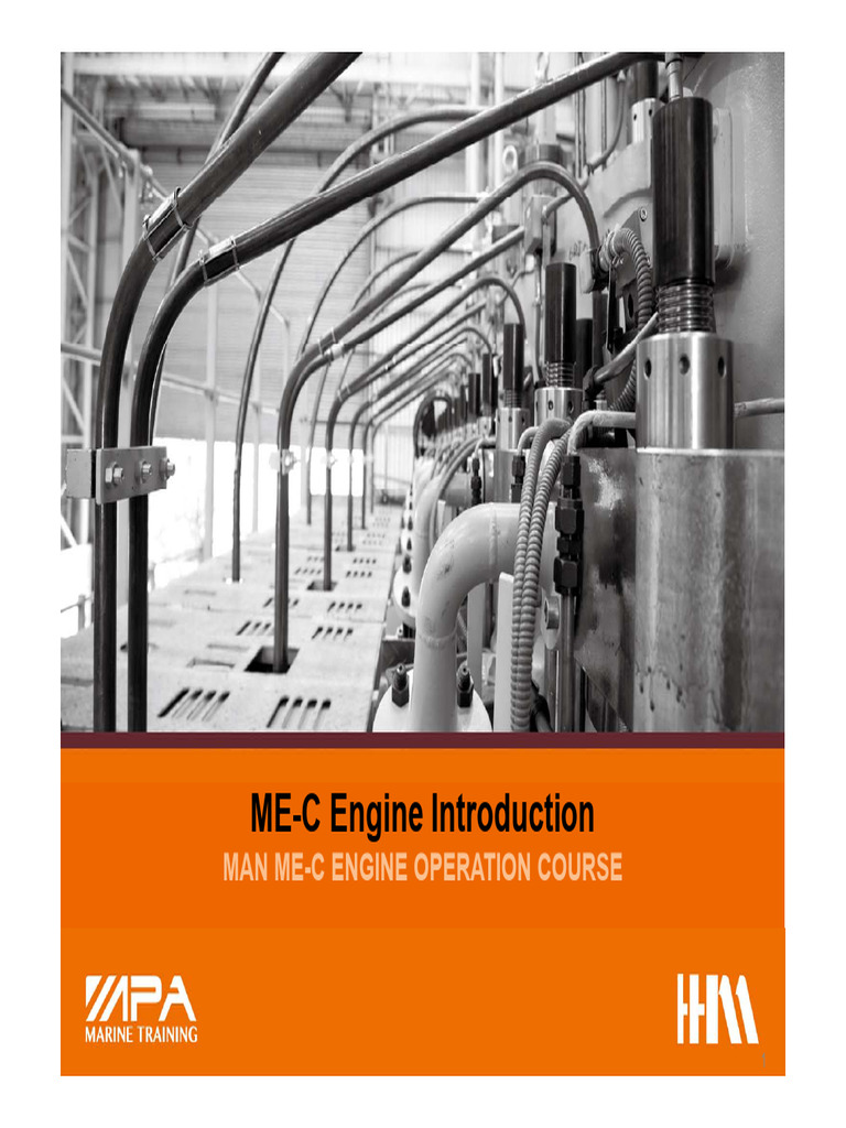 ME-C Engine Introduction | PDF | Engines | Systems Engineering