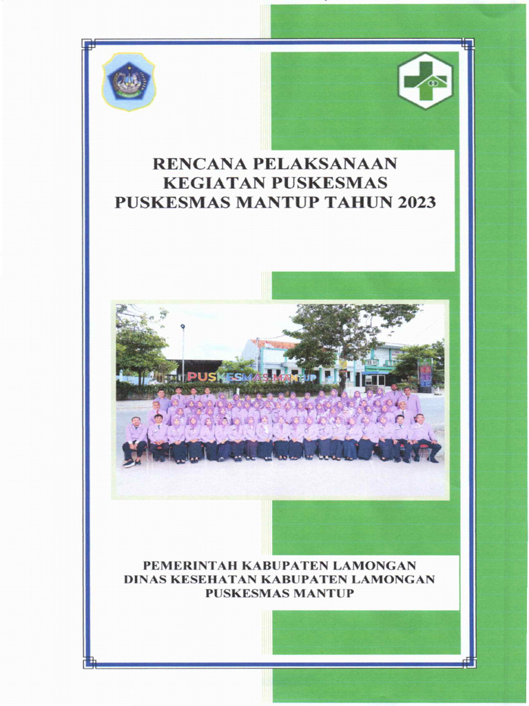 RPK Puskesmas 2023 | PDF