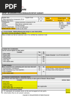 On-Site FMEA Review Checklist Reverse FMEA Manufacturing Process | PDF