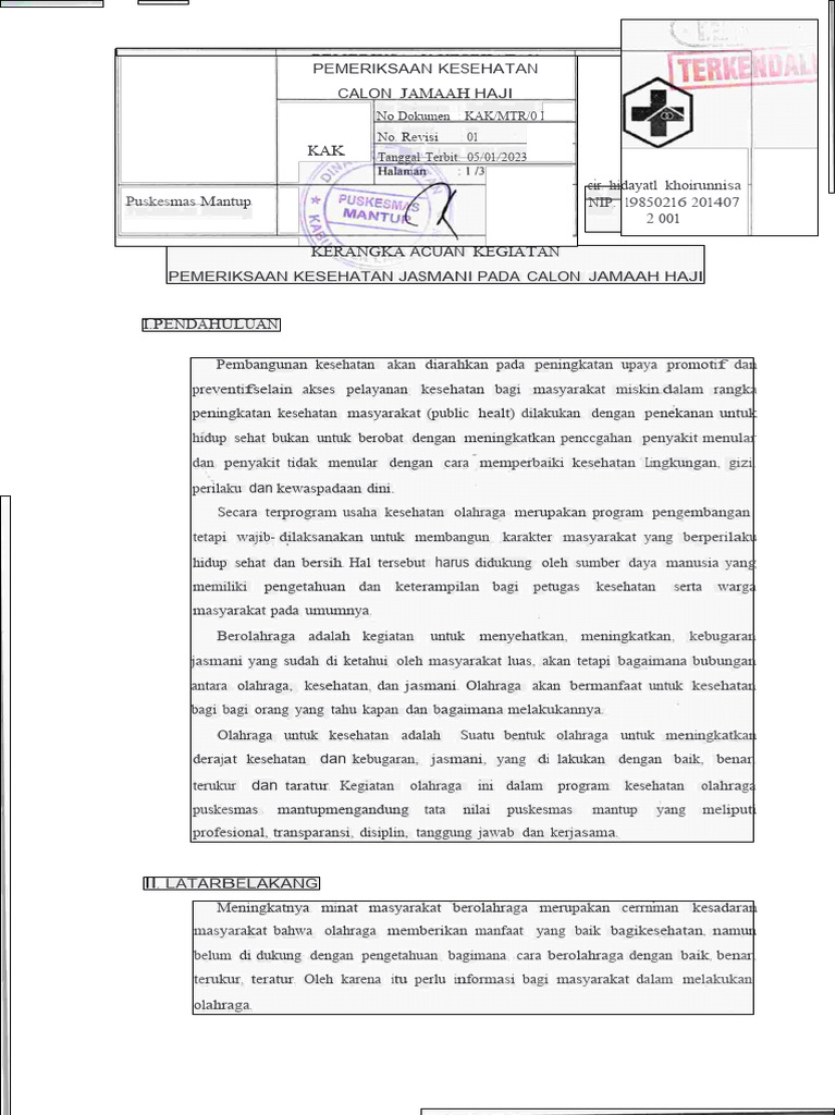 7.kak Sop Matra | PDF