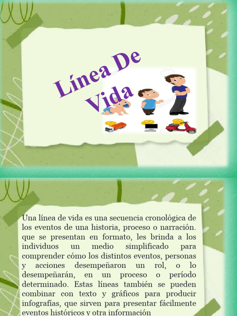 Línea de Vida Escolar para Niños | PDF
