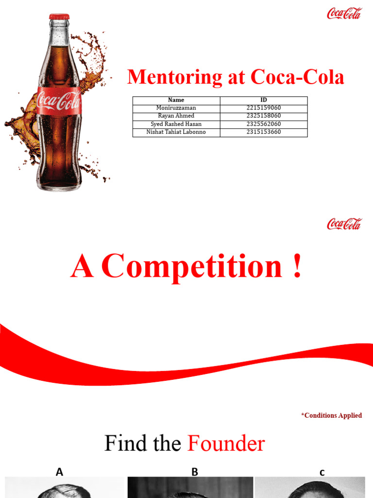 Mentoring at Coca-Cola | PDF