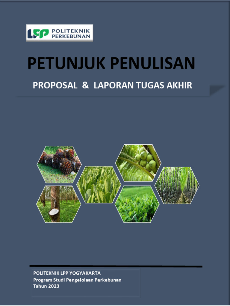 Petunjuk Penulisan Proposal Dan Laporan Tugas Akhir Tahun 2023 | PDF