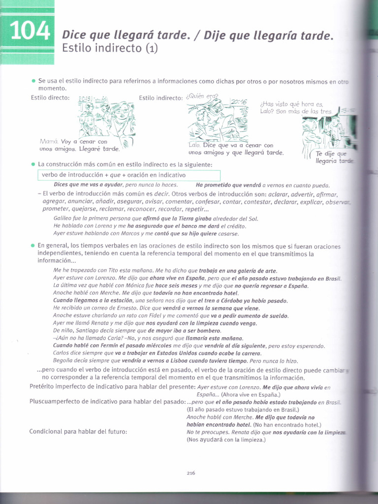 Estilo Indirecto | PDF | Unidades Semánticas | Interpretación (filosofía)