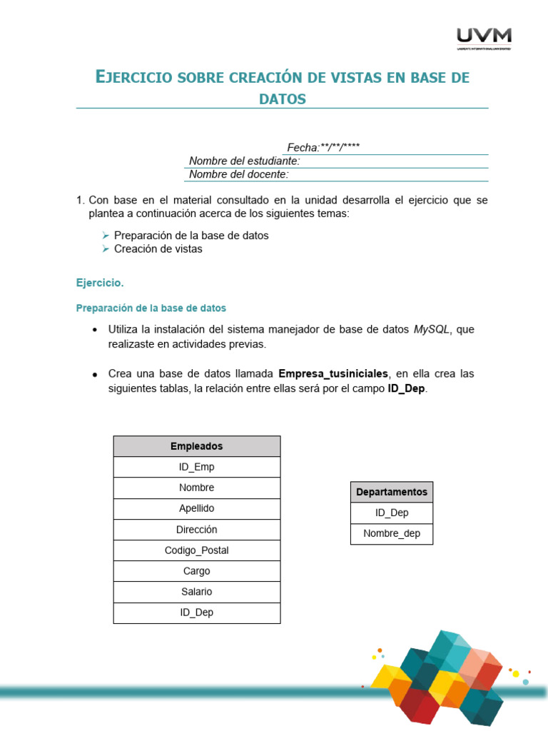 A6 Ejercicio | PDF