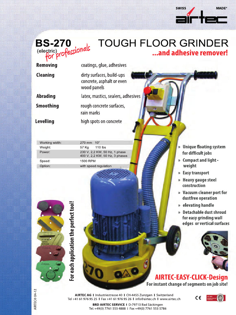 Bs 270 Datenblatt - en 1 | PDF