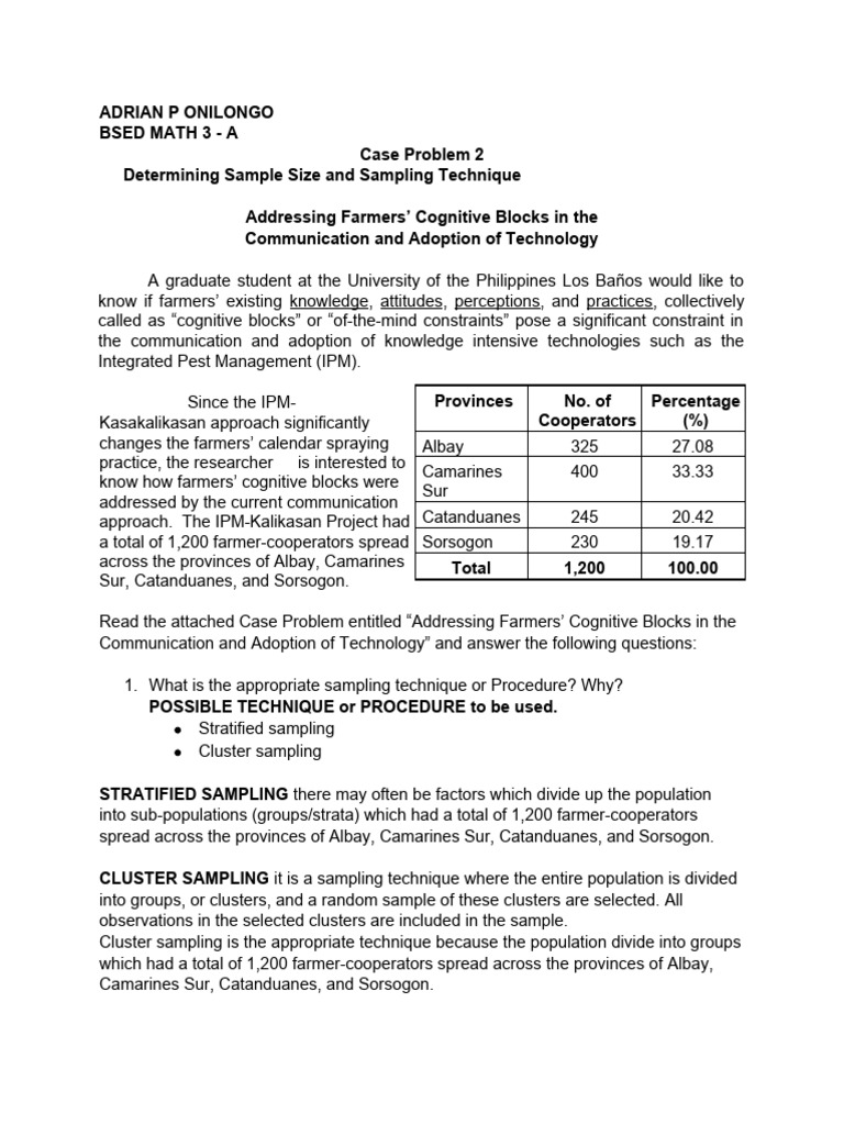 MC Math 15 Activity 5 | PDF | Sampling (Statistics) | Cognitive Science MC Math 15 Activity 5 | PDF | Sampling (Statistics) | Cognitive Science