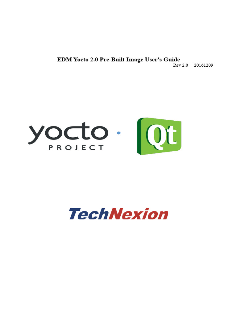 TN Imx Yocto-2.0-Jethro qt5 Source 20161209 | PDF | Operating System Families | Computing