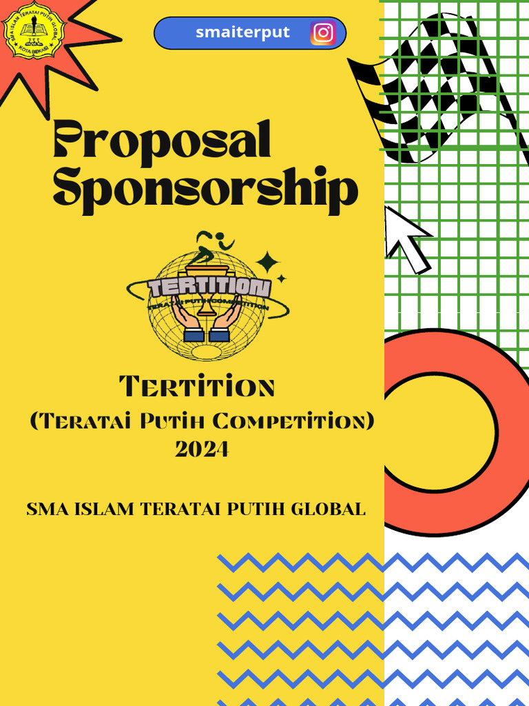 Yellow and Orange Geometric Retro Event General Proposal | PDF