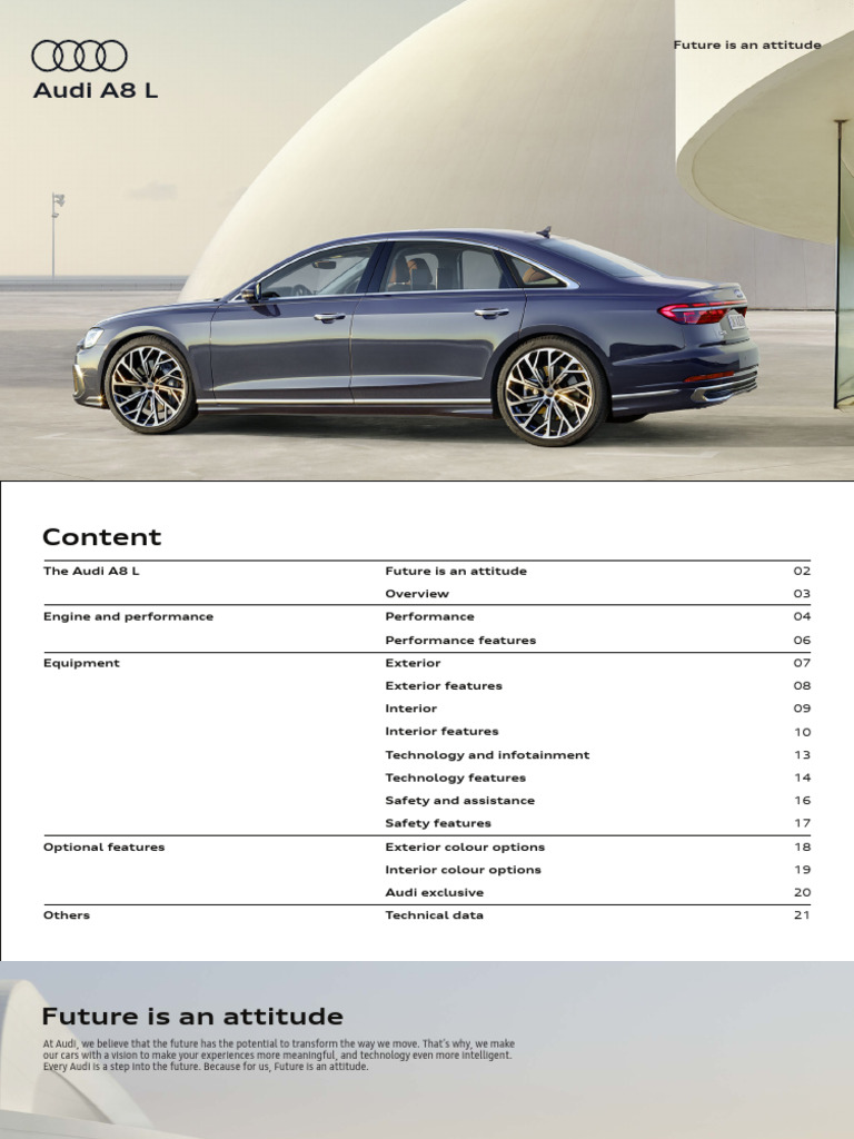 A8 Brochure Final | PDF | Audi | Smartphone