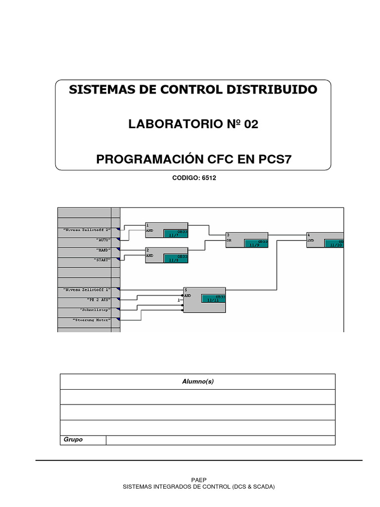 Laboratorio-02-DCS-PCS7 - CFC | PDF | Ventana (informática) | Scada