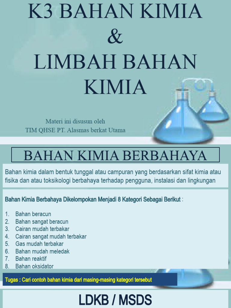 K3 Bahan Kimia | PDF
