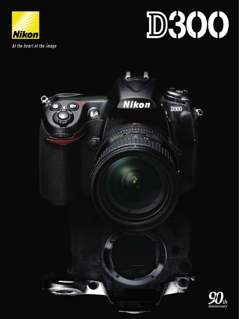 Nikon D300 Brochure (November 2007) | PDF | Autofocus | Live Preview