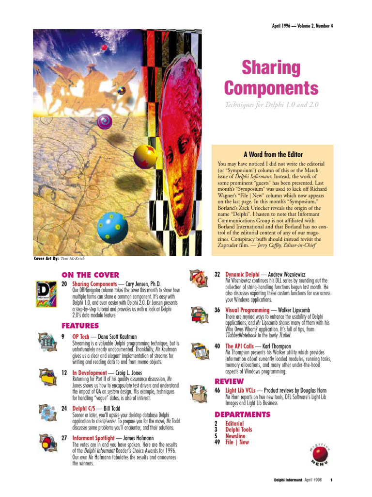 Delphi Informant 95 2001 | PDF | Microsoft Windows | Java (Programming Language)