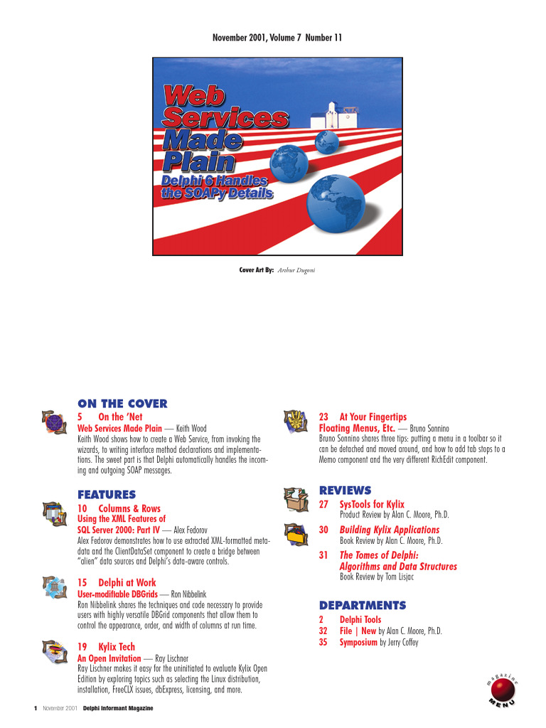 Delphi Informant 95 2001 Pdf Internet And Web World Wide Web 