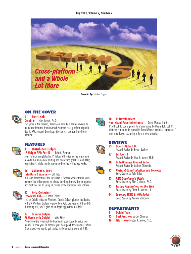 Delphi 6 Features & Tools Review | PDF | System Software | Computer ...