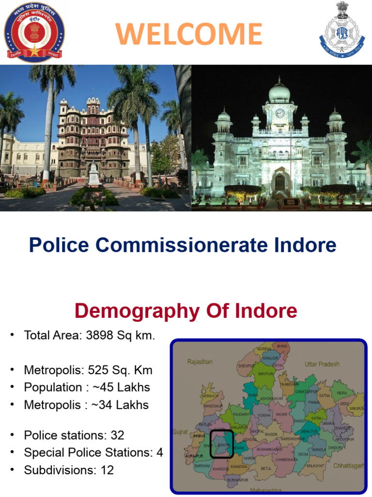 Indore Police Commissionerate Overview | PDF | Criminal Law | Legal Action