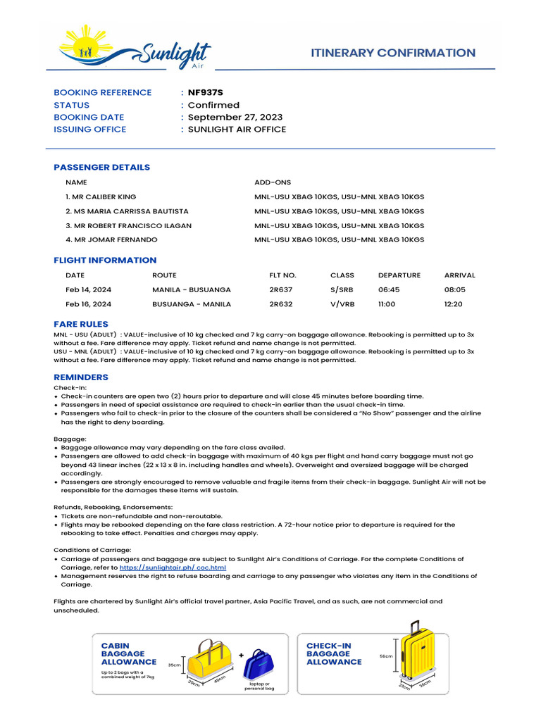 Confirmed Flight Staff Feb 15 | PDF | Aviation | Transport
