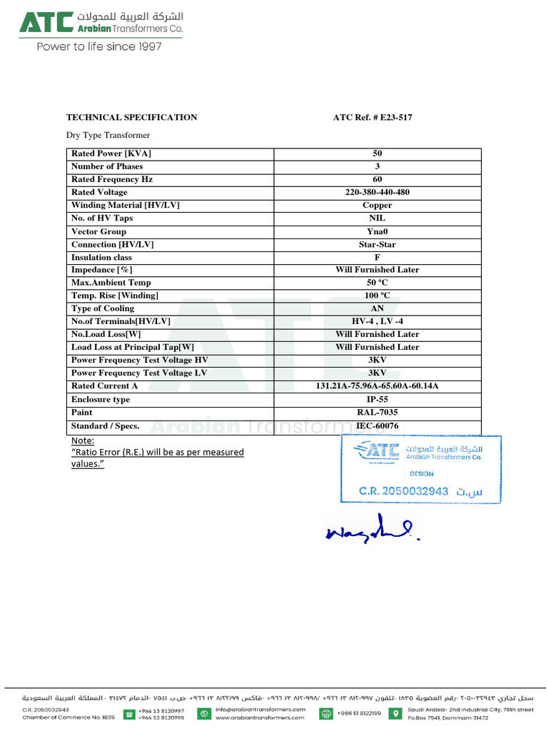 50 220 380 440 480 TDS | PDF