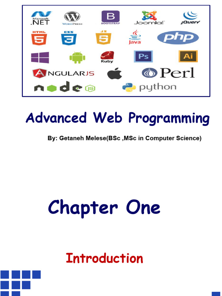 AWP Chapter 1 | PDF | Html Element | Hyperlink