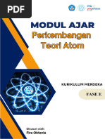 Modul Ajar Struktur Atom Kelas X Kurikulum Merdeka | PDF