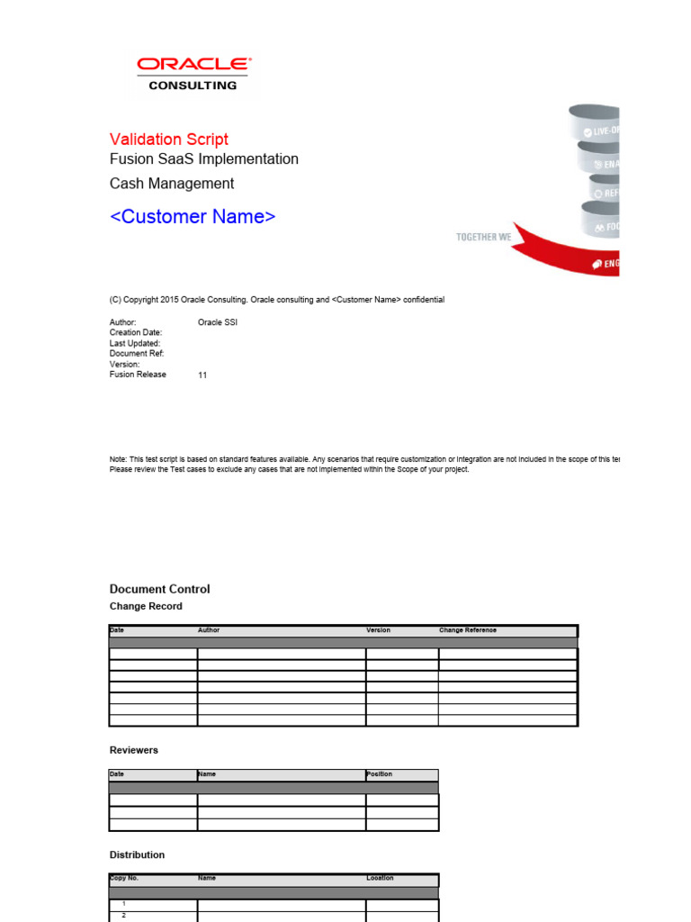 CM 040 Validation Scripts | PDF | Cash | Login
