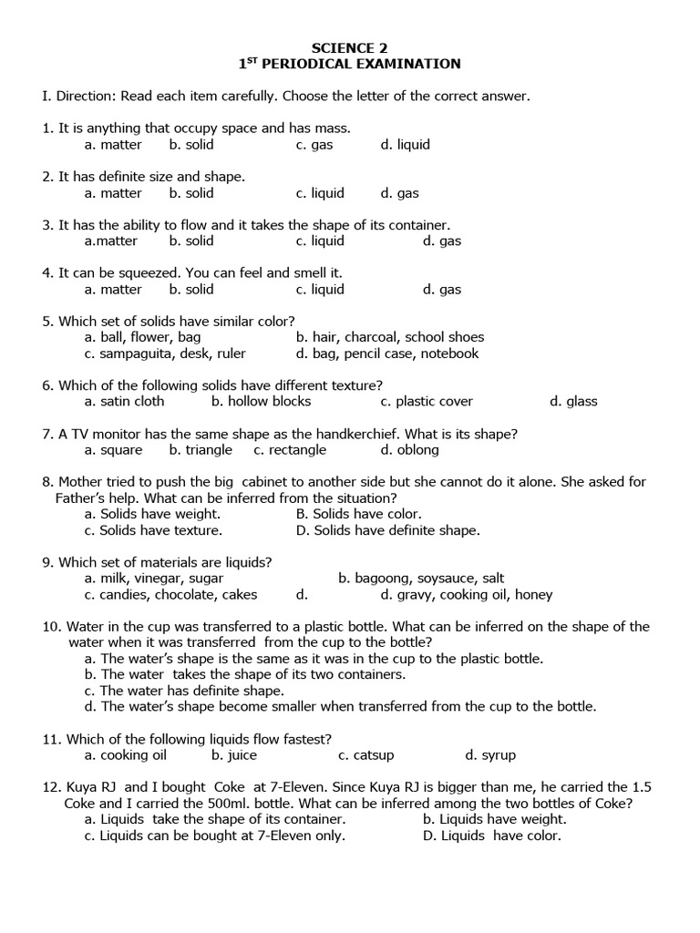 Science 2 Pdf Food And Drink