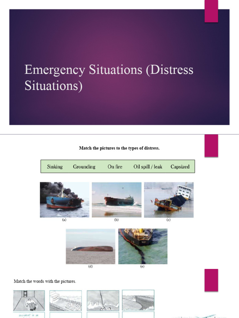 Types of Distress Situation | PDF