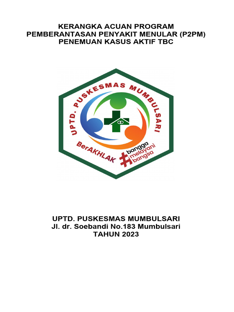 Kak Penemuan Kasus TB | PDF