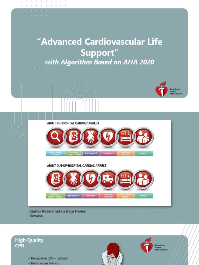 Panduan ACLS AHA 2020 untuk CPR Berkualitas | PDF